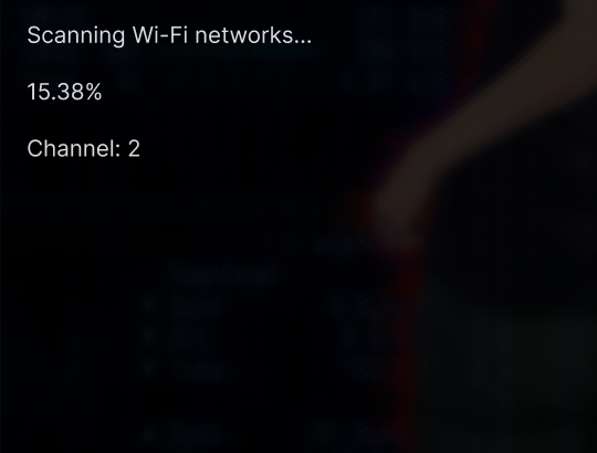 Wifi scanning | CapibaraZero